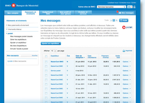 Services bancaires en direct de BMO Banque de Montréal